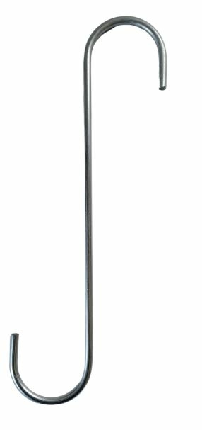 myGarden - 18" S Drop Hook - Stainless Steel 3ga - 12pcs/bdl - My Soil ...