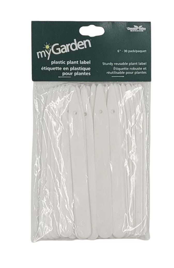 myGarden - Plastic Plant Label - 6in - 30/pk - 12pk/cs - My Soil ...