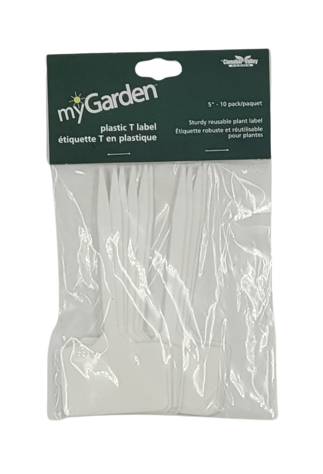 myGarden - Plastic T Label - 5in - 10/pk - 12pk/cs - My Soil | Cinnabar ...