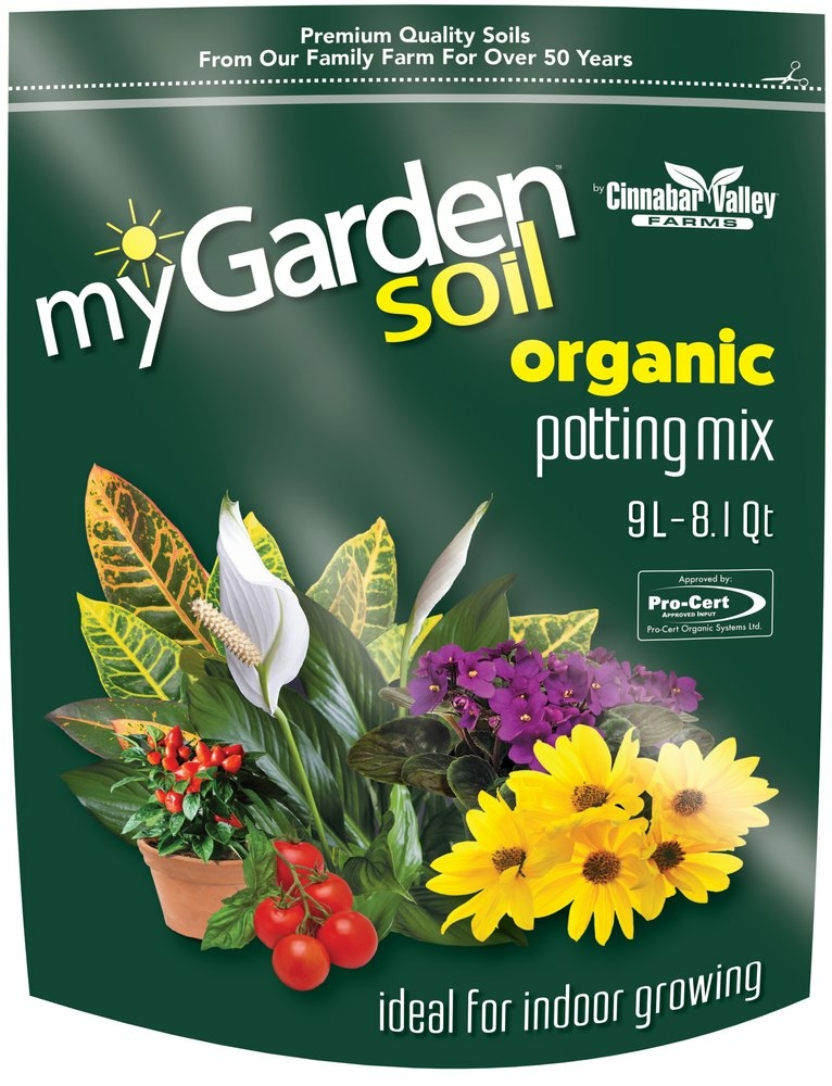 myGarden Soil Organic Potting Mix 9L USA - My Soil | Cinnabar Valley ...